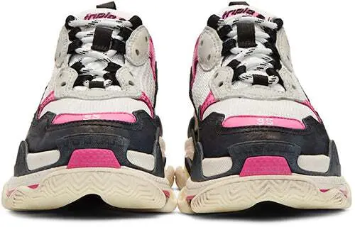 Balenciaga Triple S Trainer - Black/white/pink