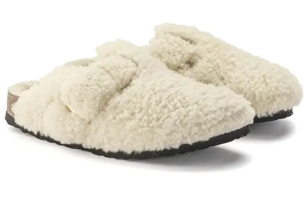 BIRKENSTOCK Boston Shearling Clog With Big Buckle