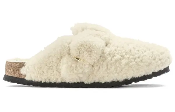 BIRKENSTOCK Boston Shearling Clog With Big Buckle