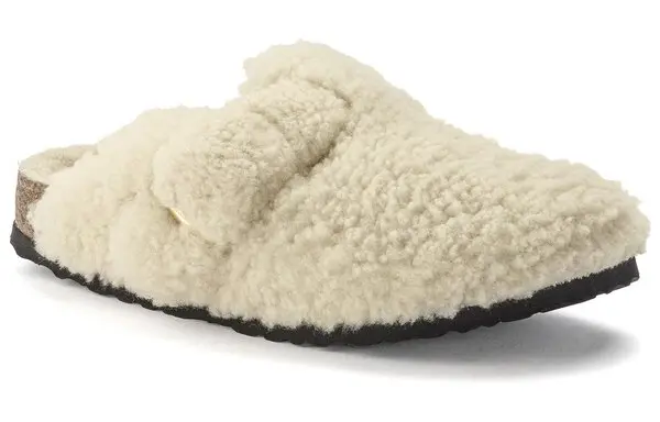 BIRKENSTOCK Boston Shearling Clog With Big Buckle
