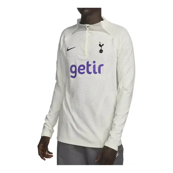 Nike Tottenham Hotspur Fc Dri-fit Adv Elite 1/4 Zip Drill Top - Beige