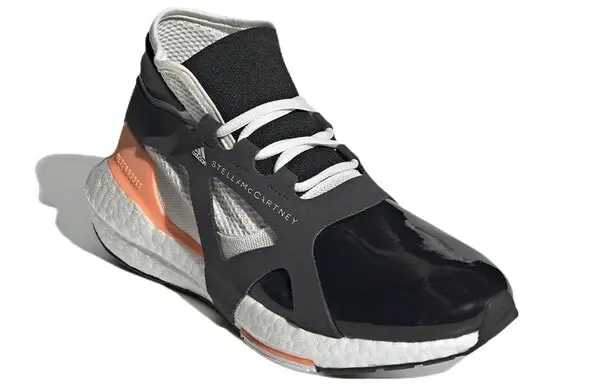 Adidas Stella Mccartney X Ultraboost 2x - Black/white/orange