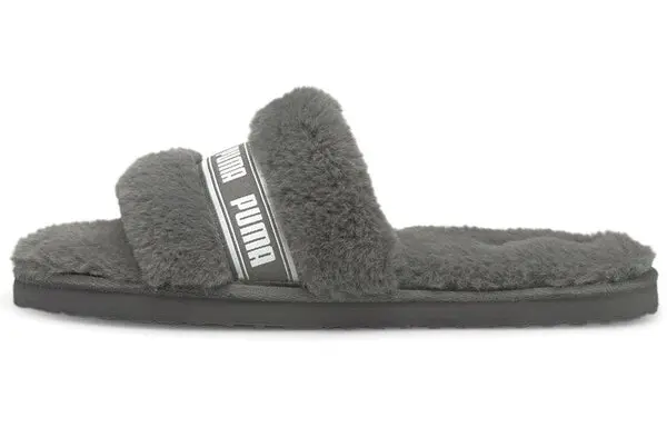 PUMA Fluff Slides - Grey