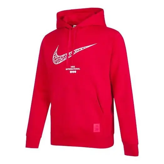 Nike Cny Chinese New Year's Edition Logo Printing Knit Fleece - Red