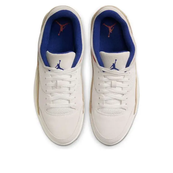 JORDAN Air Flight Court Sneakers - Beige/royal