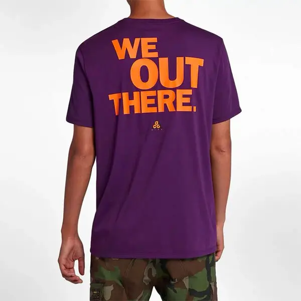 Nike We Out There." Short Sleeve Tee