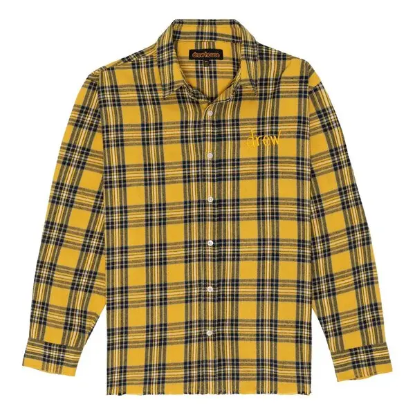 Drew House Scribble Longsleeve Button Up 'core Plaid