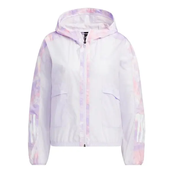 Adidas Windbreaker Jacket - Purple