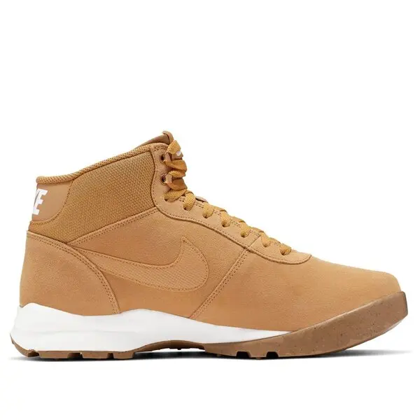 Nike Hoodland Suede 'haystack' High Top Sneakers - Wheat