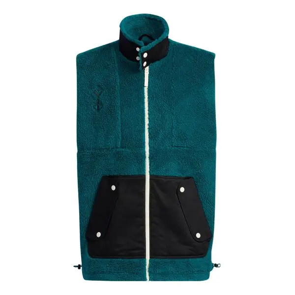 Adidas Neo X Jujutsu Kaisen Fleece Vest - Teal