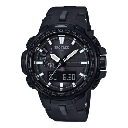 Casio Analog Solar Powered Sports Watch - Black