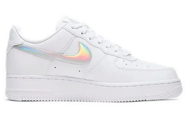 Nike Force 1 Low Iridescent Swoosh Sneakers