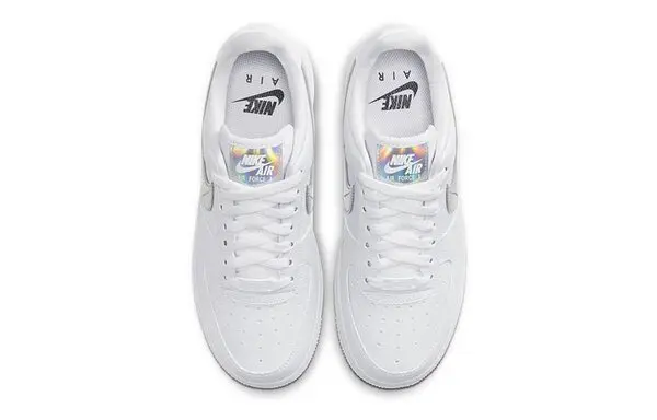 Nike Force 1 Low Iridescent Swoosh Sneakers