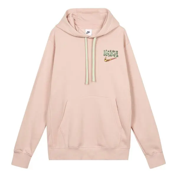 Nike Alphabet Logo Pullover - Pink