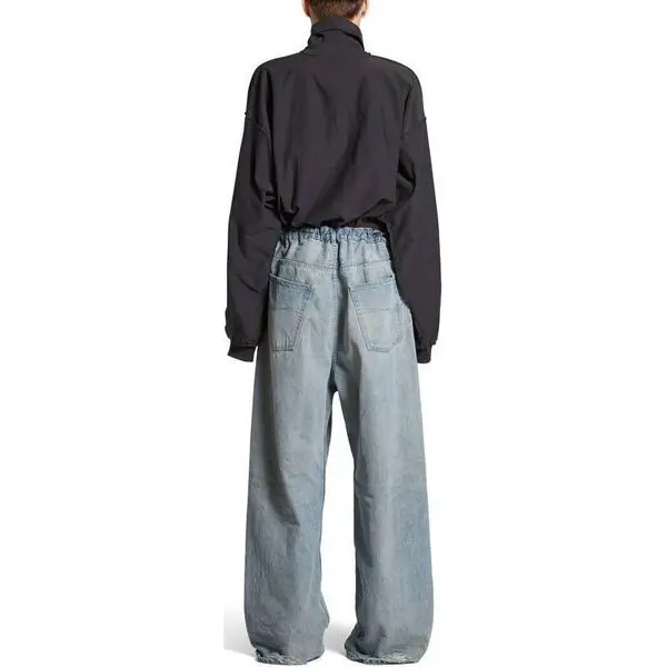 Balenciaga Oversized Baggy Distressed Jeans