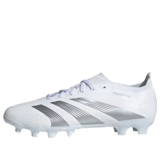 Adidas Predator 24 League Low Mg - White Silver