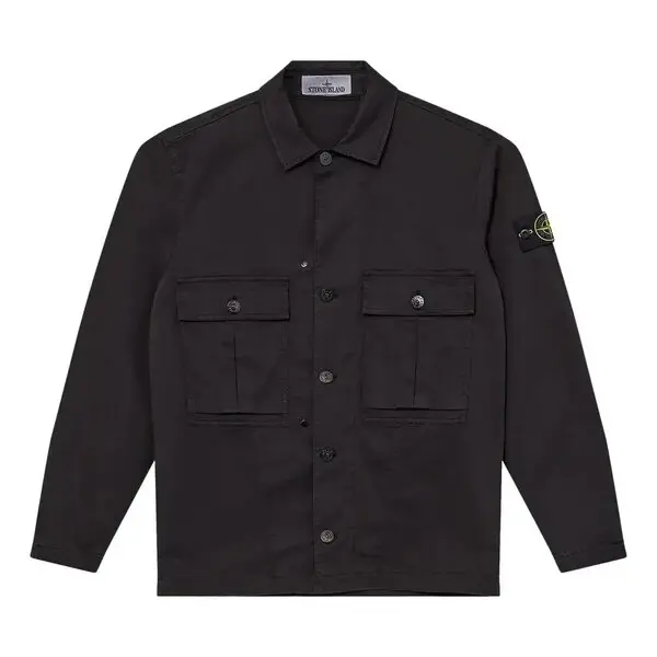Stone Island Overshirt - Black