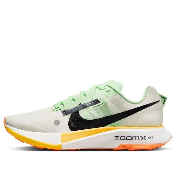Nike Zoomx Ultrafly Trail Sneakers - Beige/green/orange