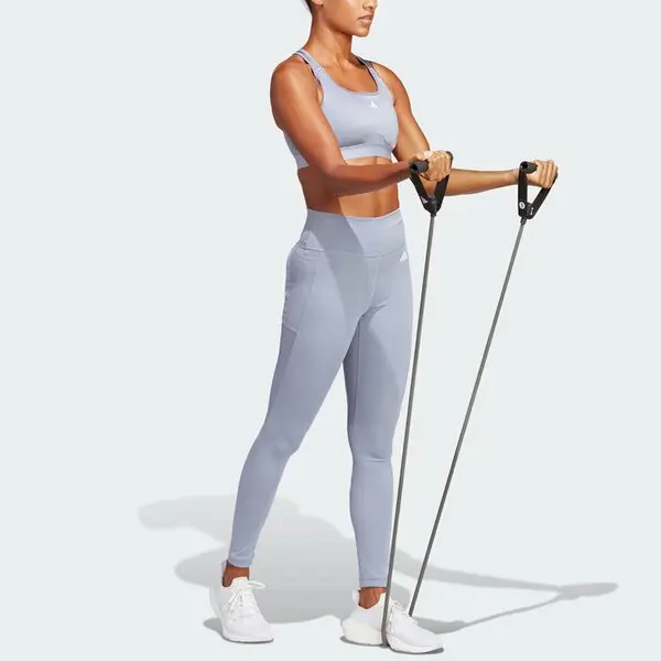 Adidas Train Essentials High-intensity 7/8 Leggings - Purple