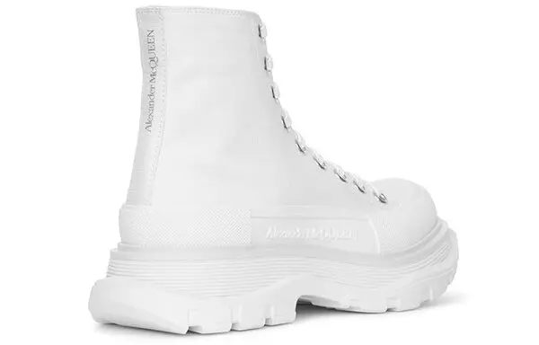 Alexander McQueen Tread Slick Boots - White
