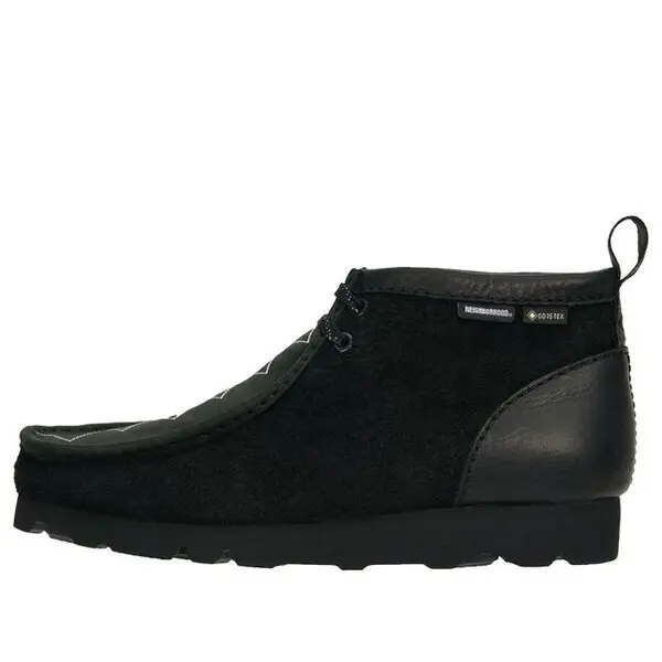 Clarks X Neighborhood Wallabee Gtx Ankle Boots - Black