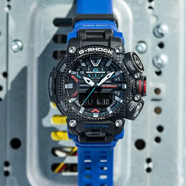 Casio G-shock Gravitymaster Gr-b200-1a2 - Black Blue