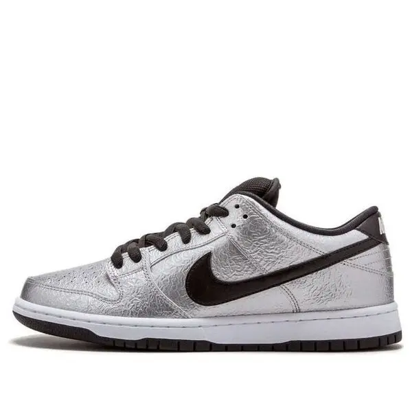 Nike Dunk Low Pro "cold Pizza" Sneakers - Silver