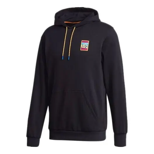 Adidas Originals Retro Pullover Hoodie - Black