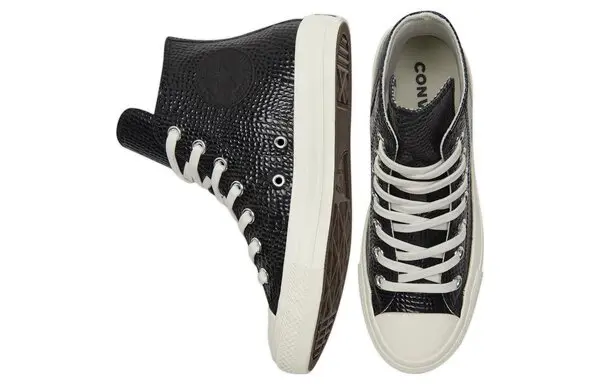 CONVERSE Chuck Taylor All Star High Top Textured Sneakers - Black