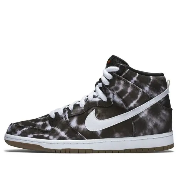 Nike Dunk High Premium "tie Dye" Sneakers - Black