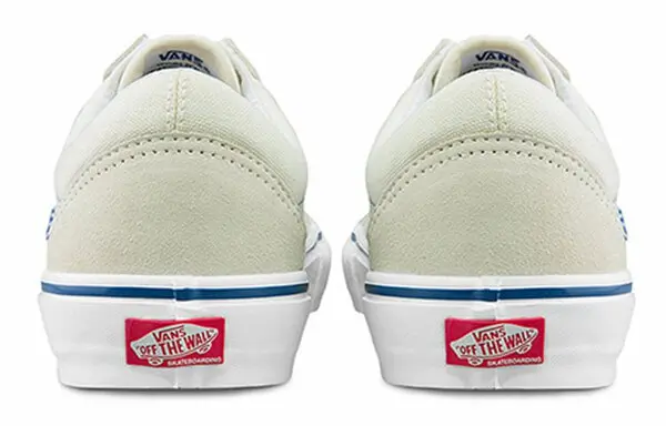VANS Skate Old Skool Checkerboard Low Top Sneakers - Creamy