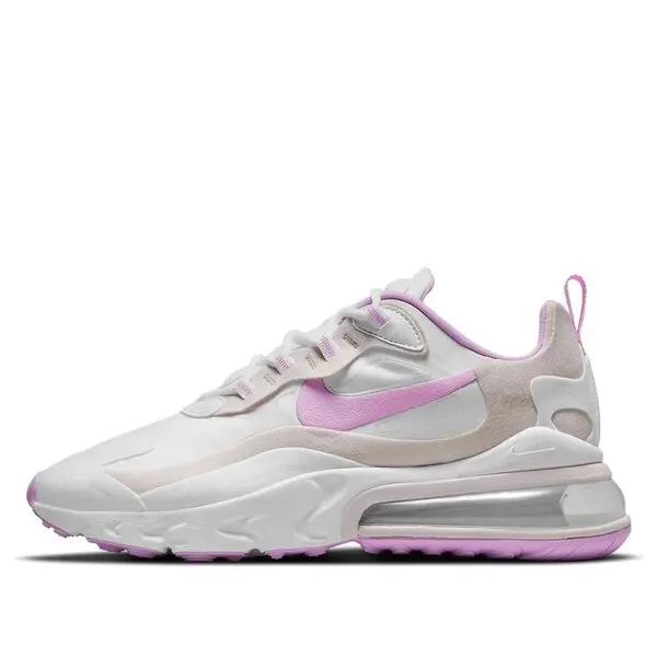 Nike Max 270 React Sneakers - White/fuchsia Glow/platinum Violet