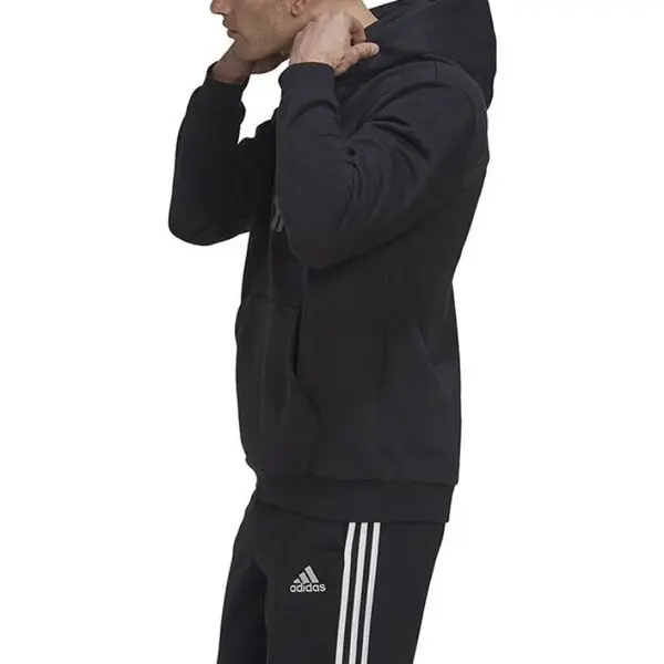 Adidas Hooded Sweatshirt With Camouflage Logo