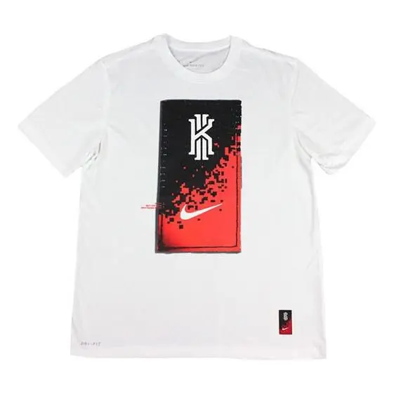 Nike Kyrie Irving Basketball Short Sleeve T-shirt - White