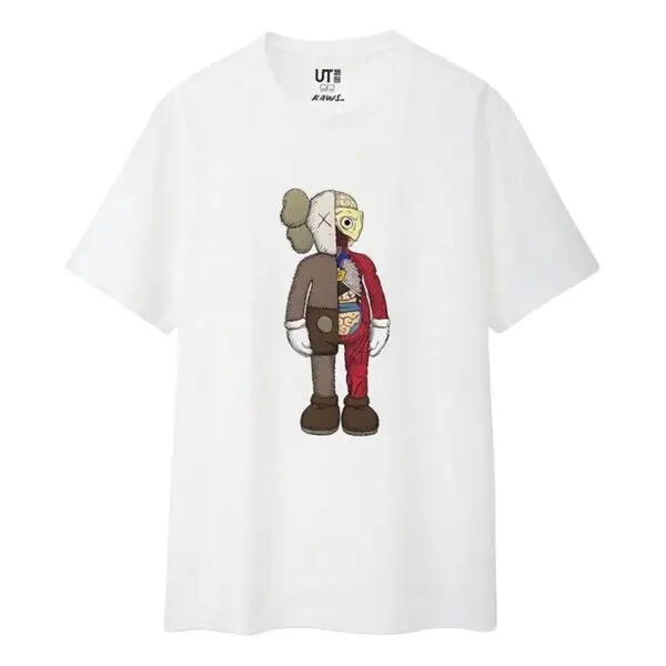 Uniqlo X Kaws Graphic Ut T-shirt - White