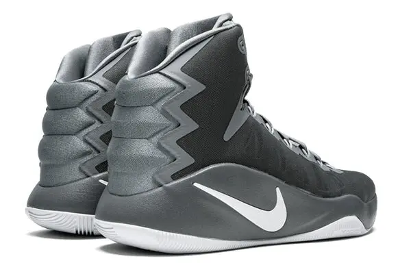 Nike Hyperdunk 2016 High Top Basketball Sneakers - Gray/white