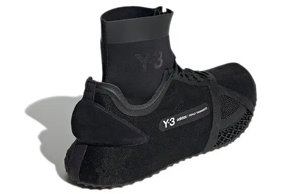 Adidas Y-3 Runner 4d Iow High - Carbon Black