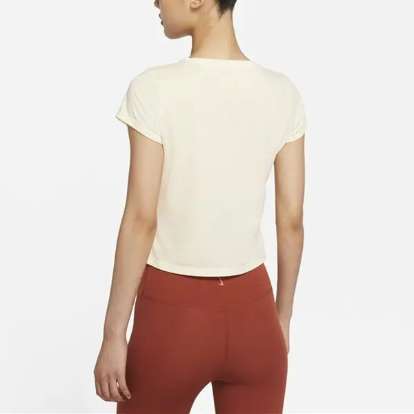 Nike Yoga Dri-fit Short Sleeve Training Top