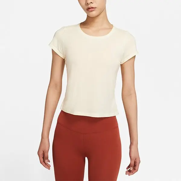 Nike Yoga Dri-fit Short Sleeve Training Top