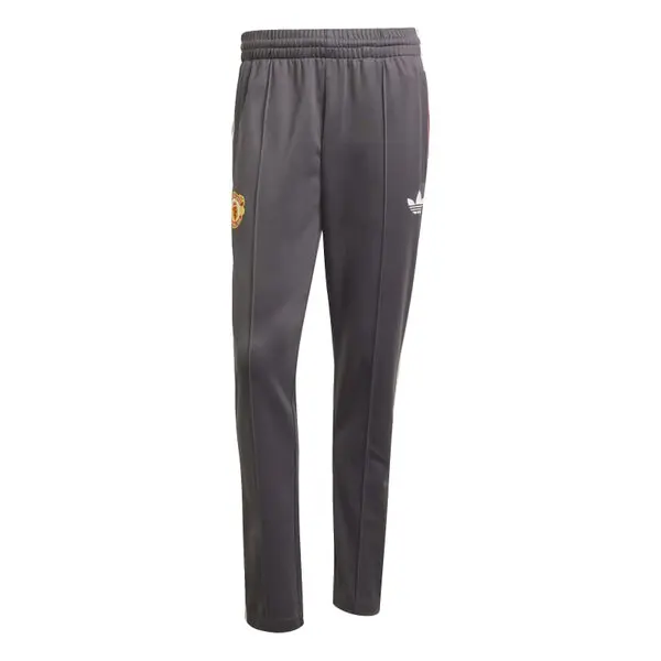 Adidas Manchester United Originals Track Pants Asia Sizing 'black White Red - Black/white/red