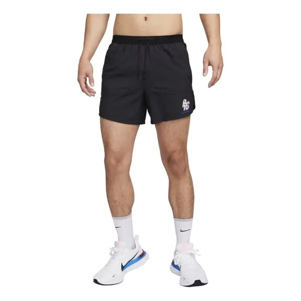 Nike Energy Stride 5 Brief-lined Shorts - Black