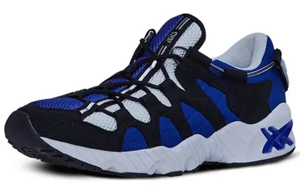 Asics Gel-mai "classic Colorblock" Casual Sneakers - Blue/black