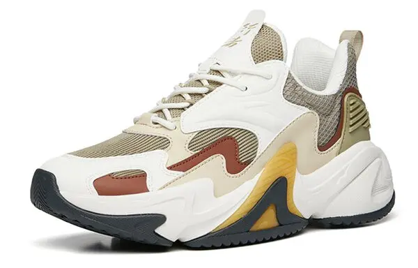 ANTA Walker 3 Sneakers - White/yellow