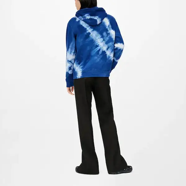 LOUIS VUITTON Tie Dye Embroidered Hoodie