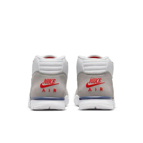 Nike Trainer 1 Mid Sneakers - Gray/white/blue