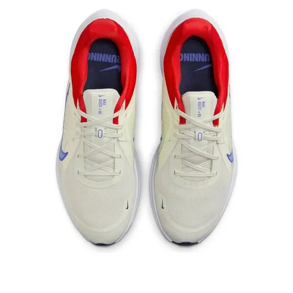 Nike Quest 5 Athletic Sneakers - Beige/red