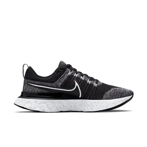 Nike React Infinity Run Flyknit 2 Athletic Sneakers - White/black