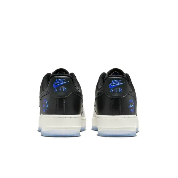 Nike Force 1 Low "tinaj" Sneakers - Black/black/sail