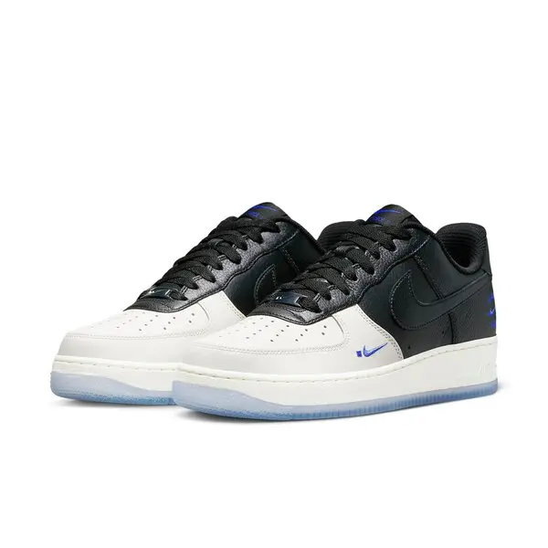 Nike Force 1 Low "tinaj" Sneakers - Black/black/sail