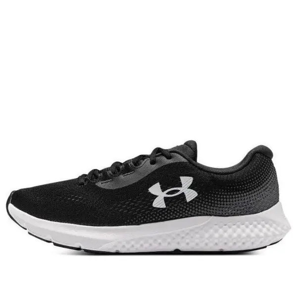Under Armour Charged Rogue 4 Athletic Sneakers - Black/white